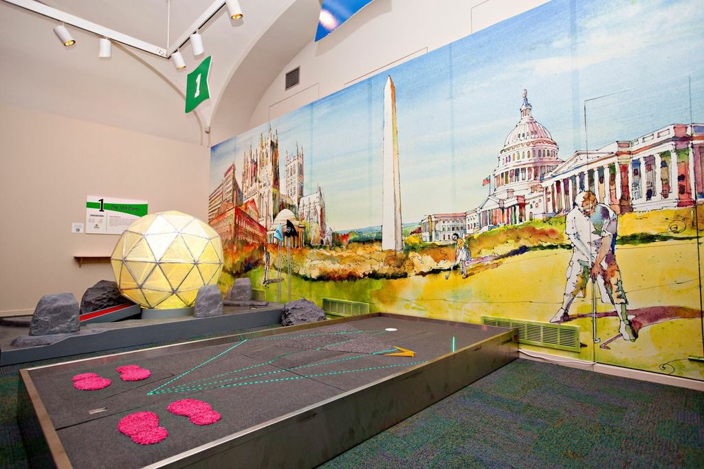 DowntownDC | BID Mini Golf Neighborhood Day at National Building Museum ...