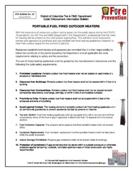 DowntownDC | Fire Prevention Information Bulletin No. 10 (Portable Fuel ...