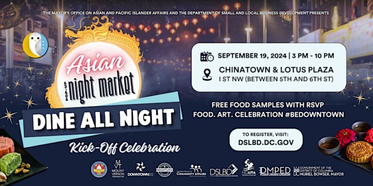 Asian Night Market Pop-Up featuring Dine All Night Kick-Off - September ...