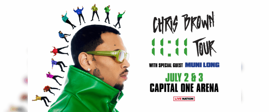 Chris Brown: The 11:11 Tour at Capital One Arena - July 2, 2024 ...