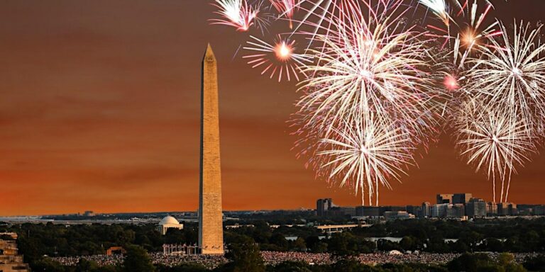 July 4th Fireworks at Vue Rooftop - July 4, 2024 - Downtown DC